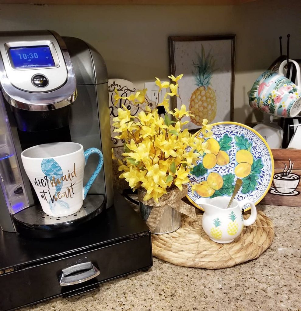 Beautifully Designed Countertop Coffee Stations
