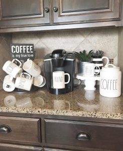 Beautifully Designed Countertop Coffee Stations